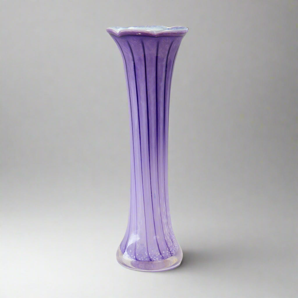 Angelo Rossi "Mauve" Glass Vase, Signed – The Antique Co